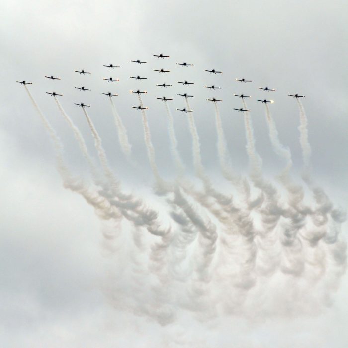 RV-6 30th anniversary formation and West Coast Ravens at EAA AirVenture