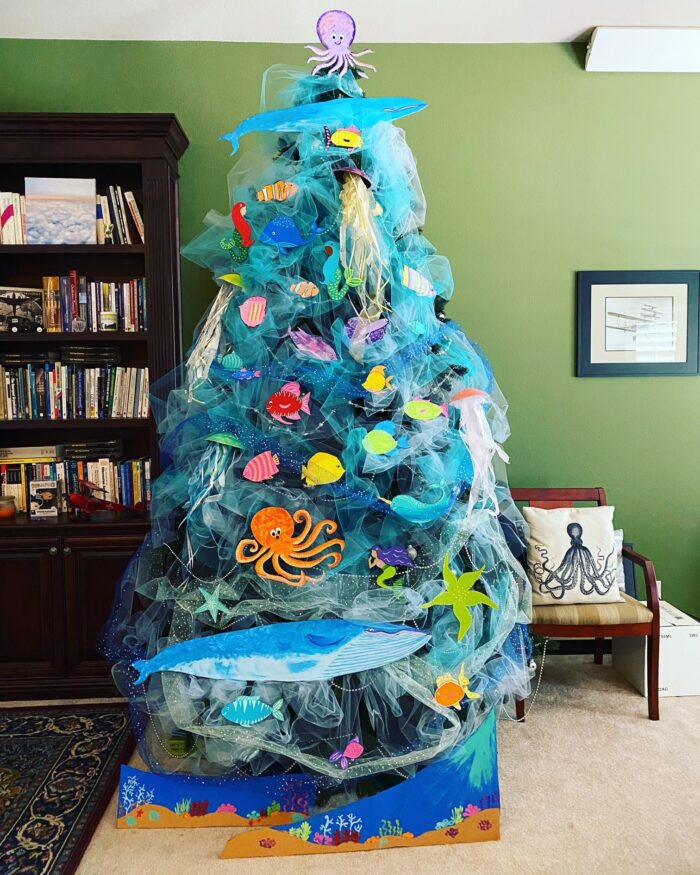 Saying farewell to summer with an Under the Sea tree